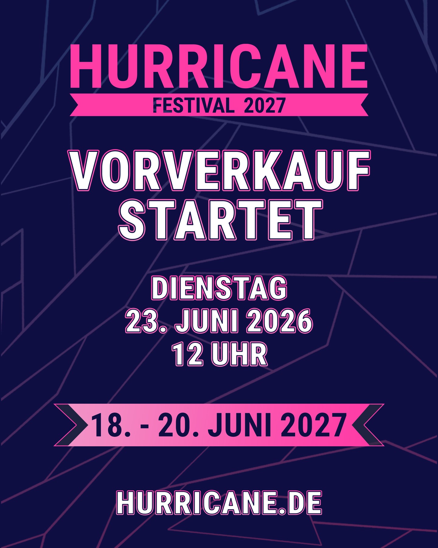 Hurricane Festival 2027 - Festival Infos und Bands